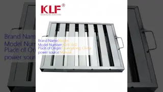 Kitchen Extractor Hood Baffle Filter