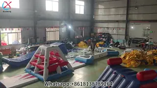 Giant Inflatable Water Park Fun