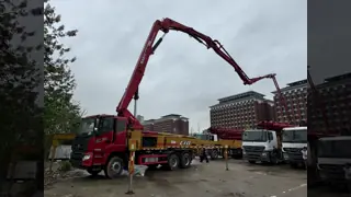 2021 SANY 43m Concrete Boom Pump for Sale – Original SANY Chassis – Best Price
