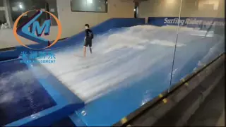 Square Flowrider Surf Pool Custom Power For Outdoor and Indoor
