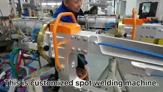custom 1.25m welding arm integrated machine