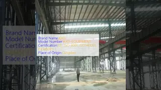Steel Factory Building Fast Prefabricated Industrial Construction
