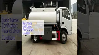 Fuel Oil Tanker Truck 100-200L Efficient Delivery