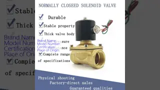 Brass Solenoid Valve for Water Control