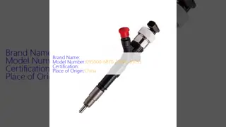 Toyota 1KD FTV Fuel Injector 095000 6870