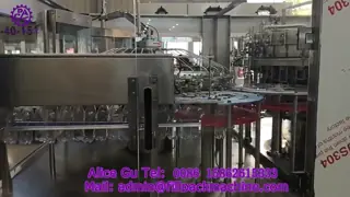 2207 J35 Three-in-One Isobaric Rinsing, Filling, and Capping Machine for Plastic Bottles, 32-32-10