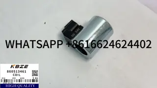 KBZE 860513461 SOLENOID COIL DC 24V REPLACE FOR XCMG XE200 XE210 XE215 EXCAVATOR VALVE GROUP USE