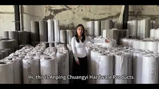 Stainless Steel Crimped Wire Mesh – Professional Packing and Palletizing for Safe Shipping