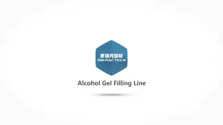 Alcohol Gel Filling Line