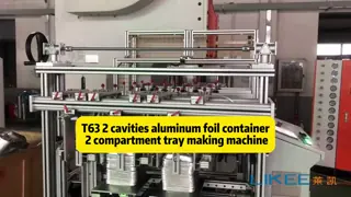 T63 Aluminum foil tray making machine