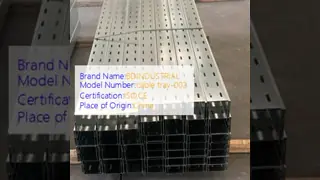 Galvanized Perforated Cable Tray Solutions