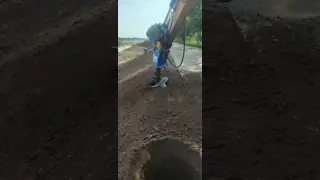 Excavator Auger Drill | Building Foundation Drilling|حفر حلزوني للحفار |  #auger #drill #hydraulic