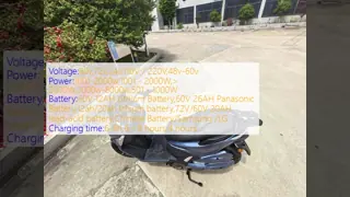 80 km/h Electric Motorcycle Urban Speed