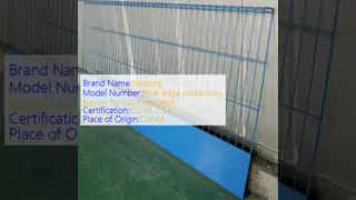 Blue Edge Barrier Fall Protection Safety