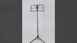 Adjustable Music Stand Portable Black Metal