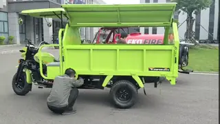 360 degree with cargo door open (garbage)