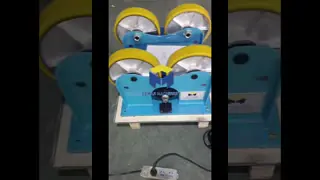 1-ton self-adjusting welding rotator video
