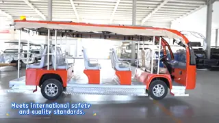Electric Shuttle Bus, Eco-Friendly Journey