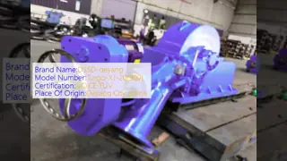 Turgo Turbine Generator 50-400m Head Power Solution