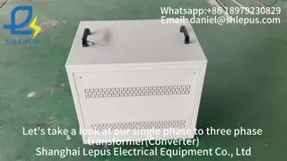 40KVA 40KW 2 Phase To Three Phase Voltage Transformer