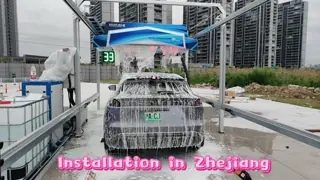 Kolon's KL-360plus car wash machine is now installed in Zhejiang!