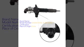 New 4JJ1 Fuel Injector 095000 8350 D Max