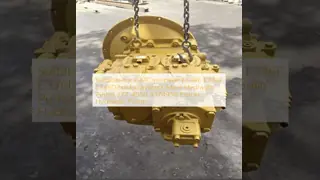 Excavator Hydraulic Pump Replacement