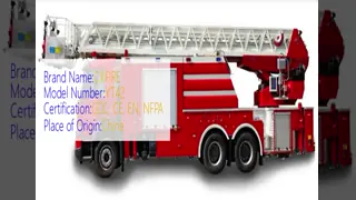 42m Aerial Ladder Fire Truck Rescue Solution