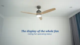 Inch DC Motor Wood Blade Ceiling Fan