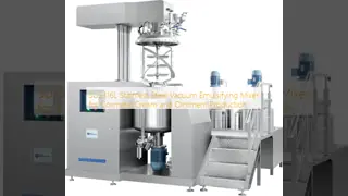 Cosmetic Mixer SUS316L Vacuum Emulsifier