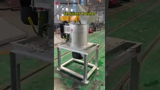 Stainless steel crusher for organic fertilizer