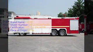 Heavy Duty Fire Truck 18T Water Foam Tank China Factory
