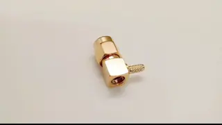 SMA-C-JW-1.5 Right Angle 50Ω RF Coaxial Connector for RG174/RG316