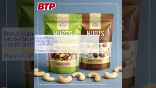 Custom Nut Packaging Bags