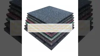 Outdoor Rubber Flooring All Seasons Durability