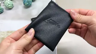 custom pu leather zipper bag