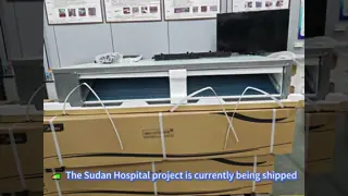 HONGTAI VRF Multi-Split System Sudan Hospital Project Shipment