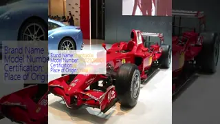 Fiberglass Racing Car Model