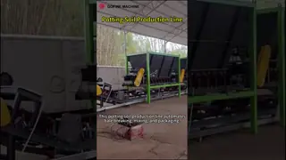 Precision Substrate Mixing & Bagging Line | High-Output Nursery Soil Equipment