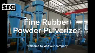 Crumb Rubber Grinder, Rubber Fine Powder Pulverizer