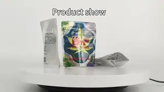 Custom Mylar Bags 3.5g Weed Packaging