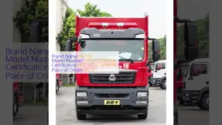 SITRAK Laundry Fire Truck 90kmh Ready