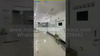 Industrial Mesh Belt Heat Treatment Line – Smart Electrical Control System in Action