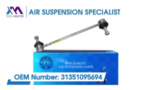 Tech Master TMAIRSUS Front Stabilizer Bar Connector BMW 3 Series, Z4, E46, E85, E86
