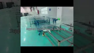 High Purity Fire  Polished Quartz Tube