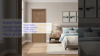 Soundproof WPC Doors Custom Heat Insulation