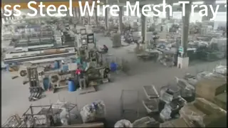 Food Grade Metal Woven Fine 80x100 40*60cm ss304 316 Stainless Steel Wire Mesh Tray for Oven Bakery