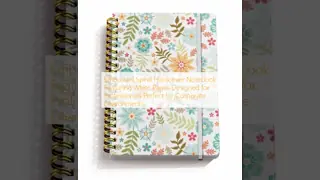 Embossed Spiral Notebook for Professionals