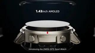 DM59 GPS Sport Watch Offline Maps