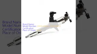 Toyota Hiace Dyna 1KD Injector 2367039435